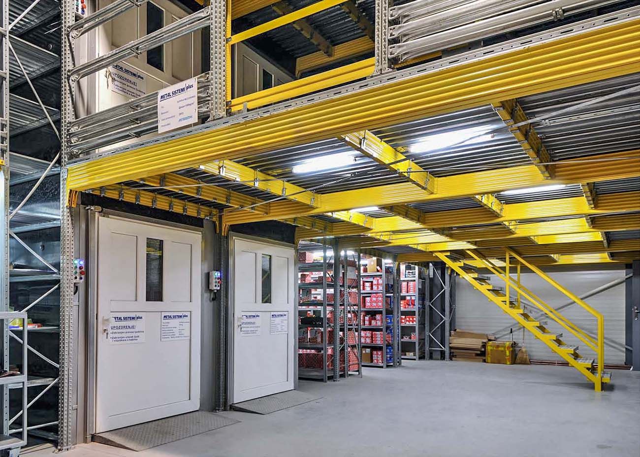 Mezanine și Walkways METALSISTEM – Sisteme modulare